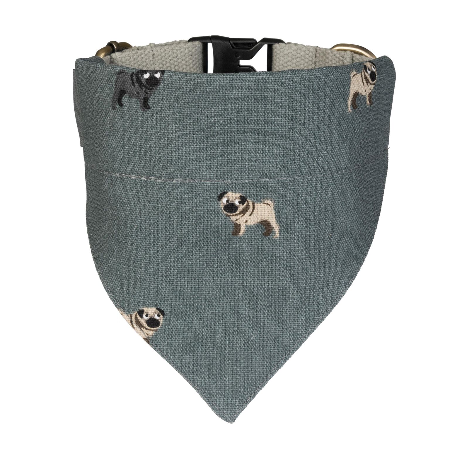 Sophie Allport Pug Neckerchief Collar Small