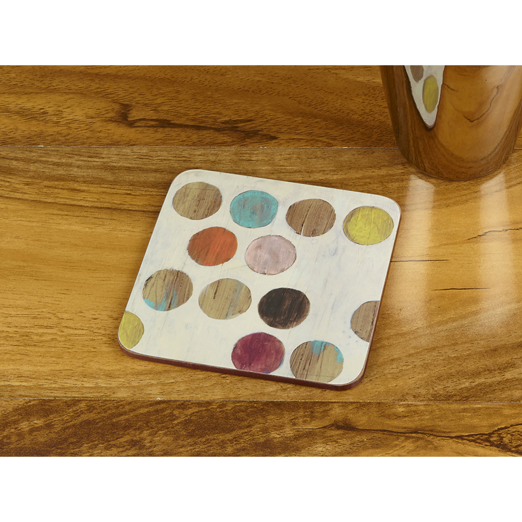 Creative Tops Retro Spot Pack Of 6 Premium Coasters