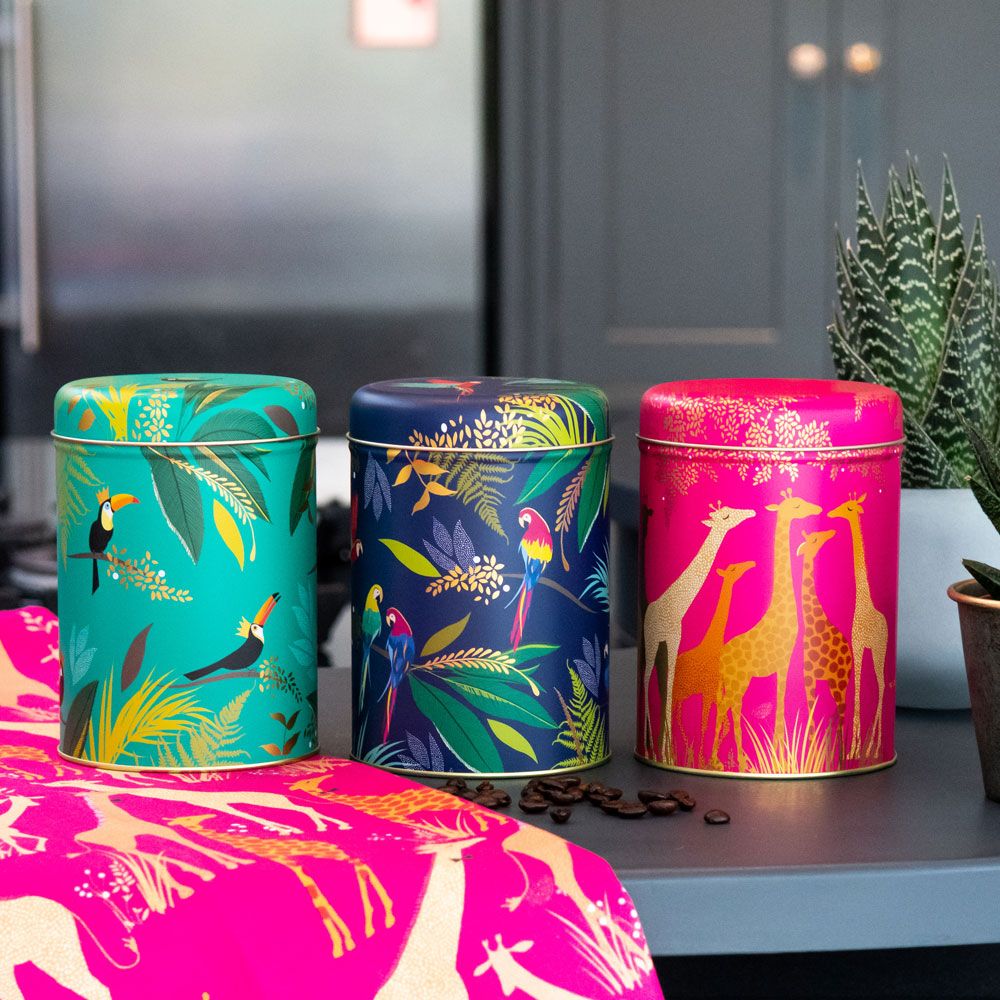 Sara Miller Set of 3 Round Caddies