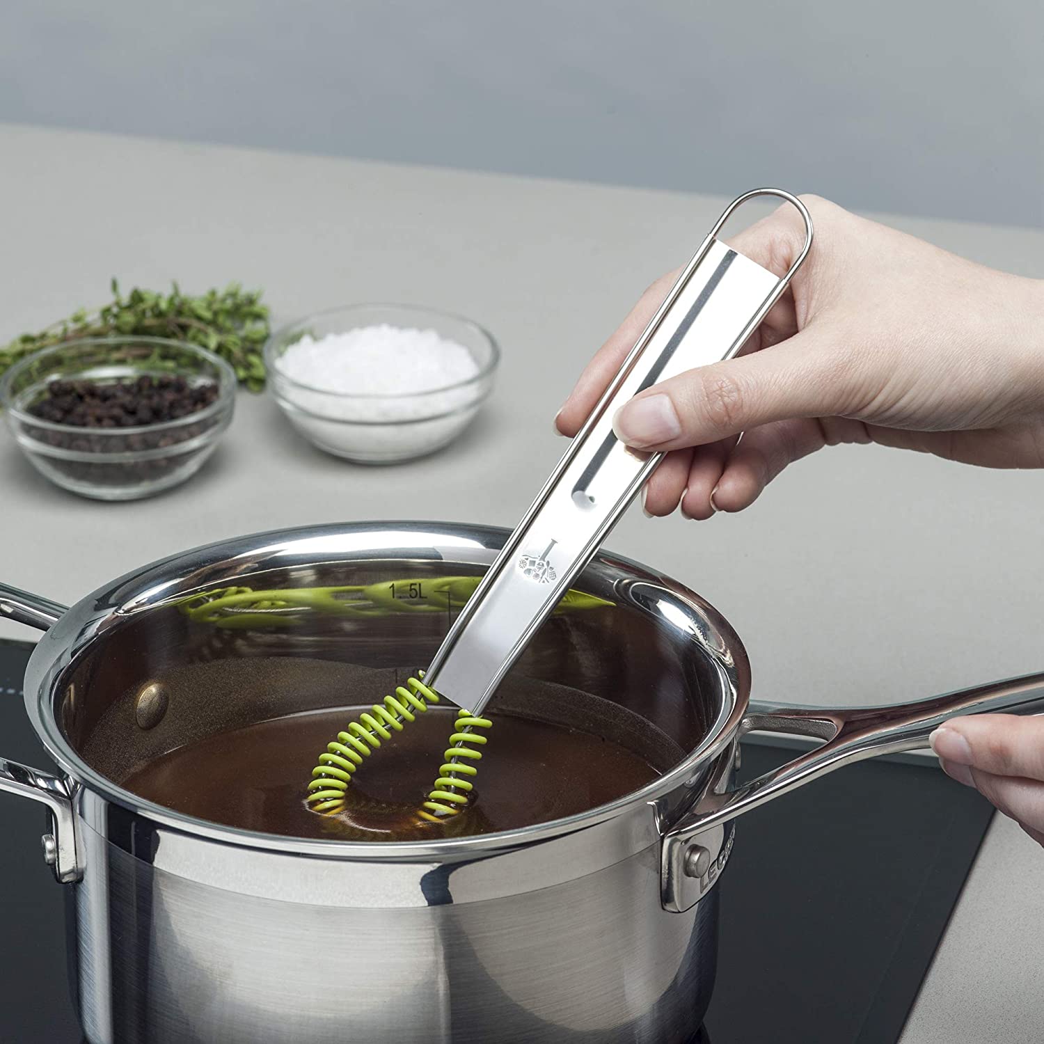 Zeal Smooth Sauce Silicone Whisk Small