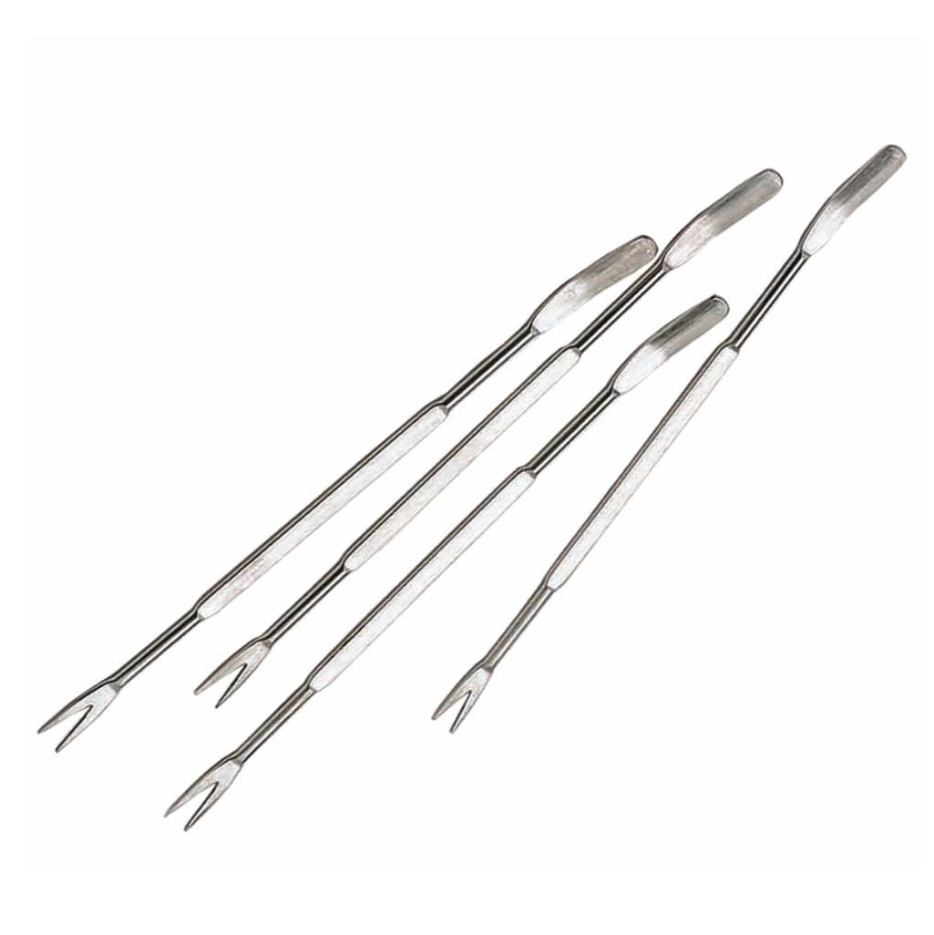 KitchenCraft Set of 4 Stainless Steel Seafood Forks