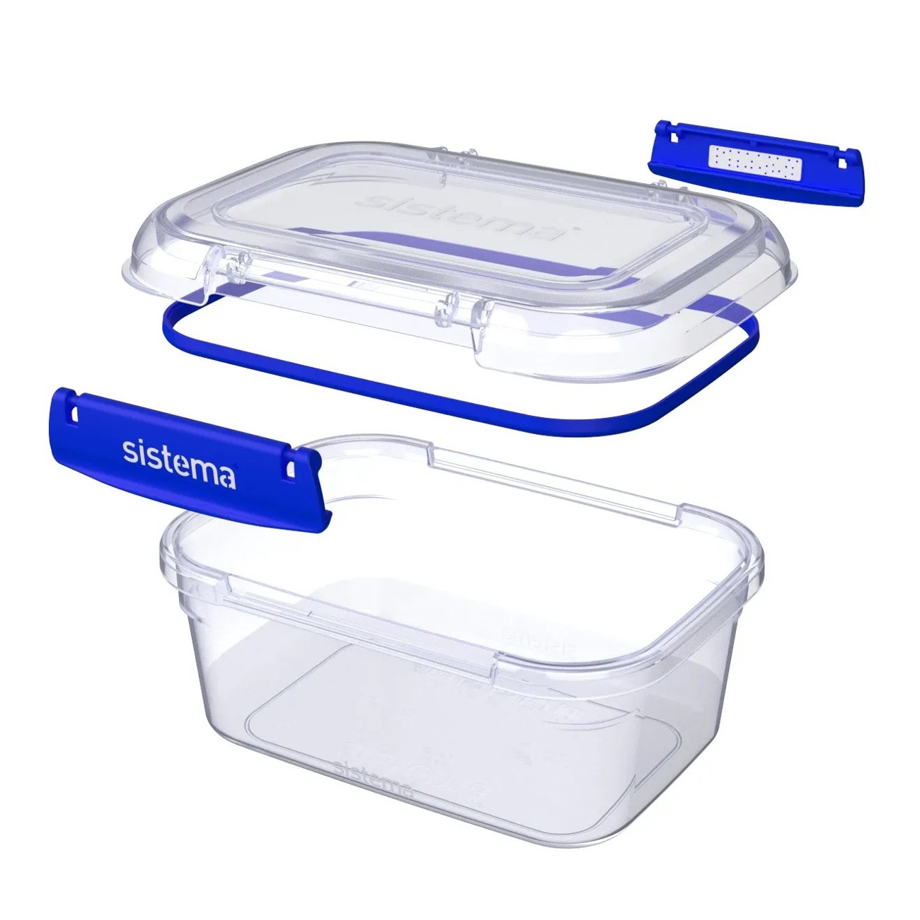 Sistema Madopbevaring - Klip It - Rectangle - 3L - Blå