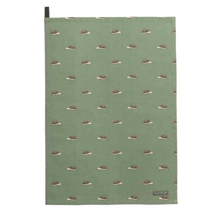Sophie Allport Hedgehogs Tea Towel