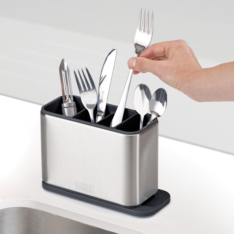 Joseph Joseph Surface Stainless Steel Cutlery Drainer