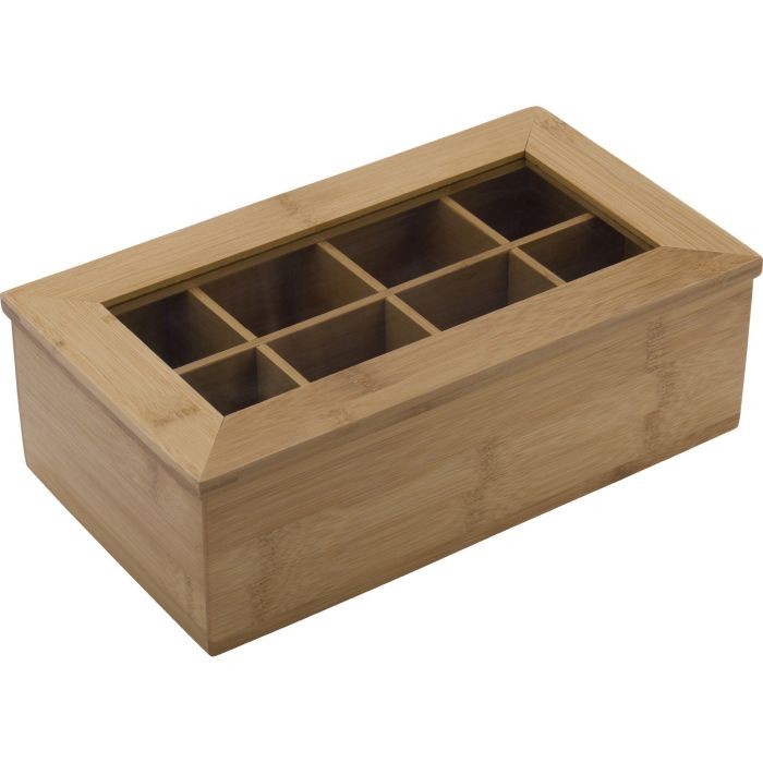 Westmark Teatime Bamboo Tea Box