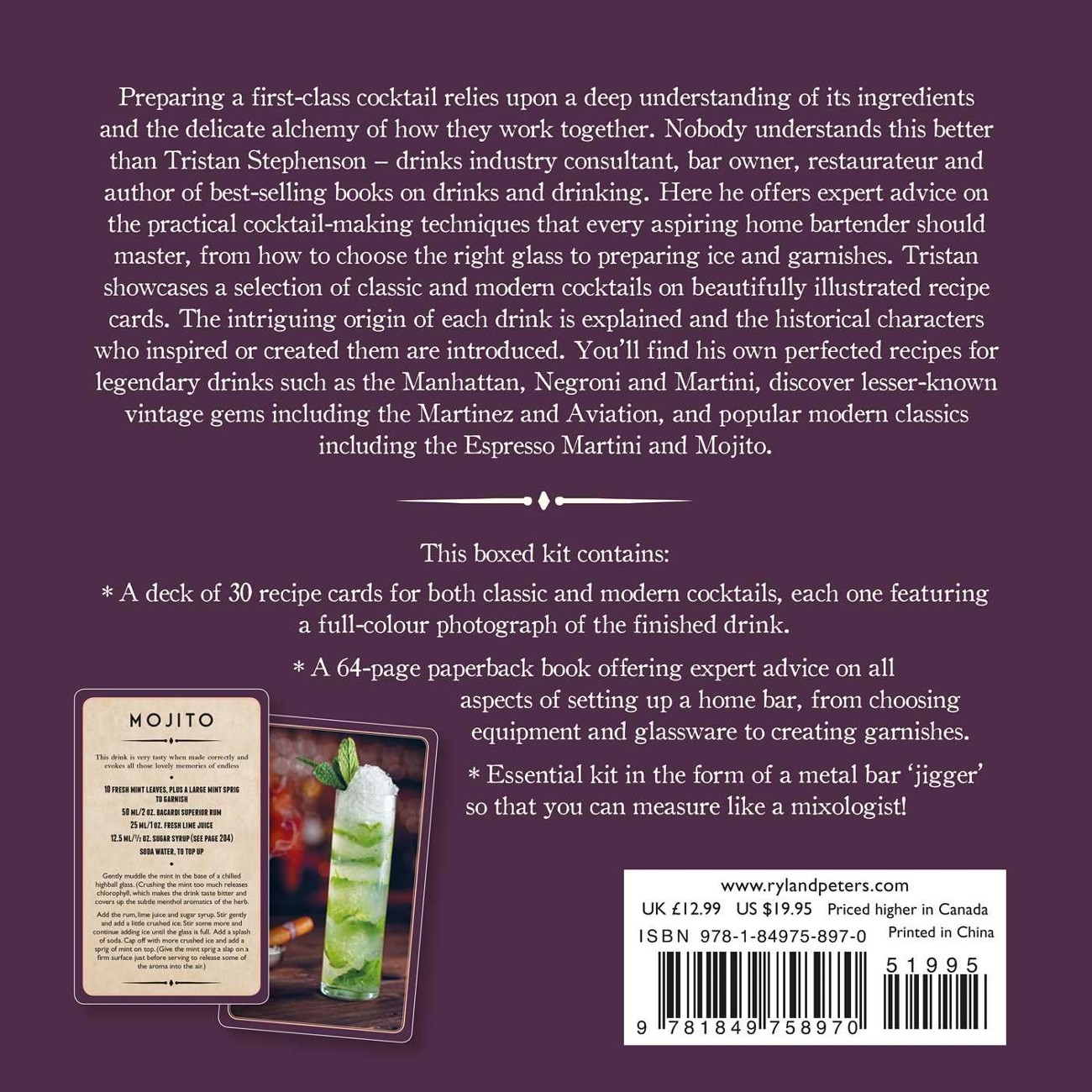 The Curious Bartender's Home Bar Kit by Tristan Stephenson