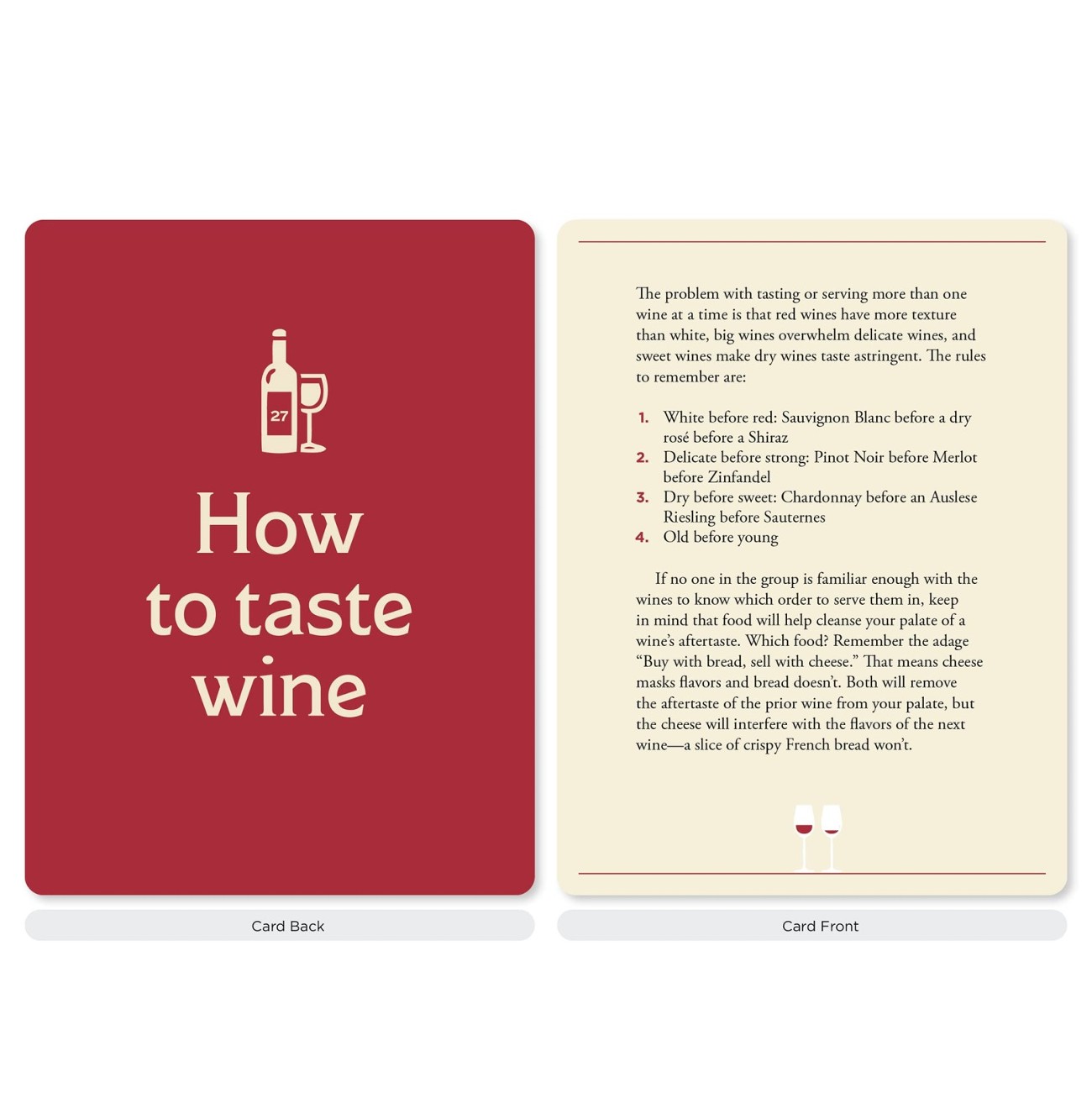 The Wine Lover's Card Deck by Wes Marshall