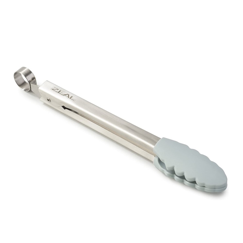 Zeal Silicone Mini Kitchen Tongs Duck Egg Blue
