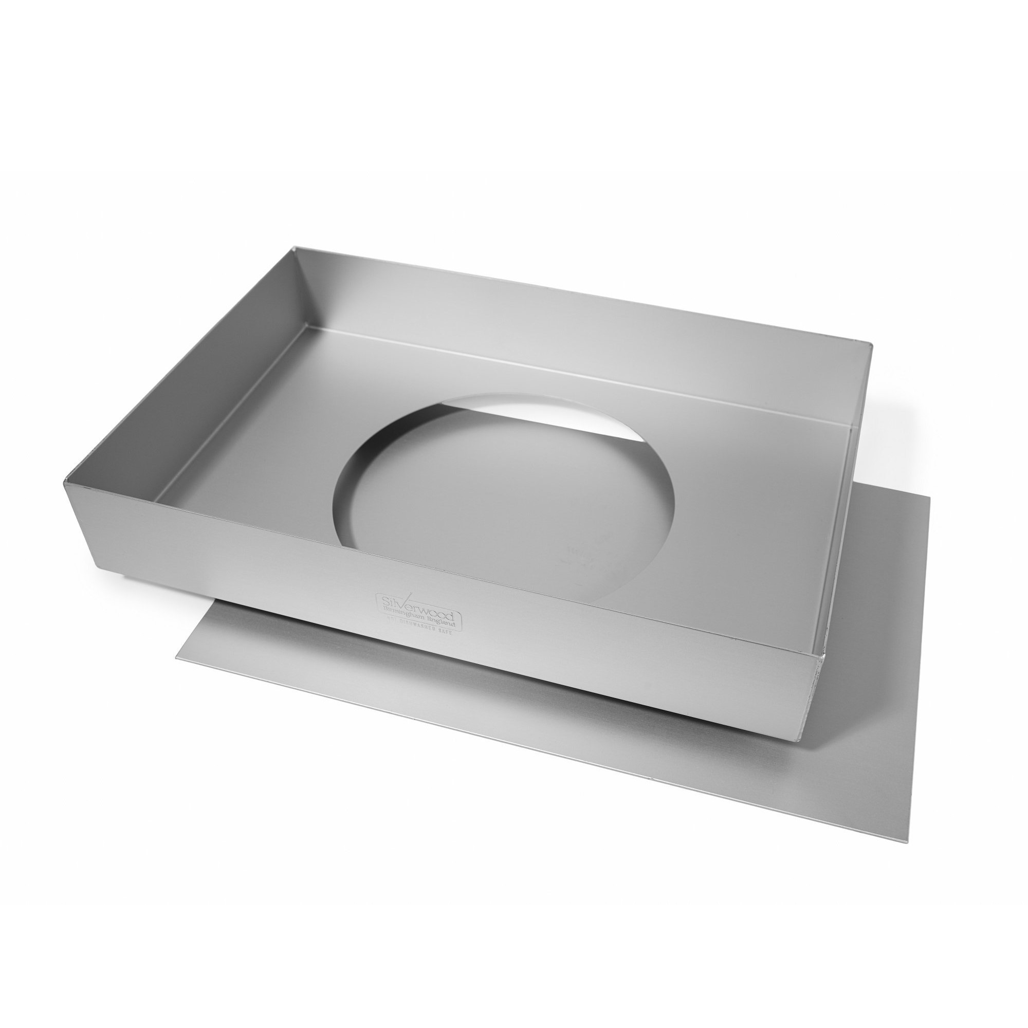 Silverwood Tray Bake Tin Loose Base 12x8x2 Inch