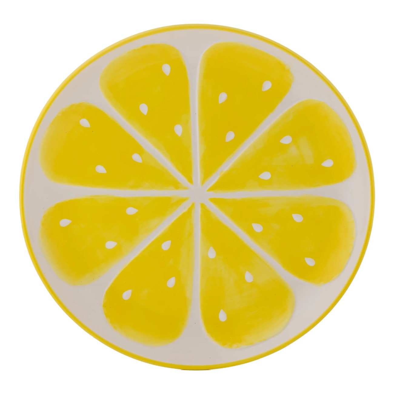 Typhoon World Foods Round Lemon Platter 28cm