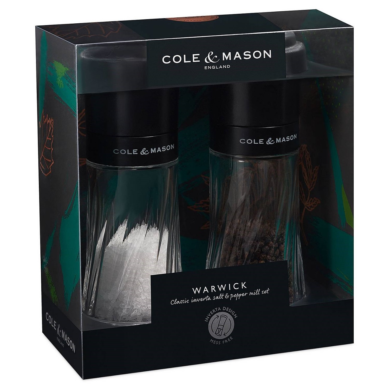 Cole & Mason Warwick Salt & Pepper Mills Set