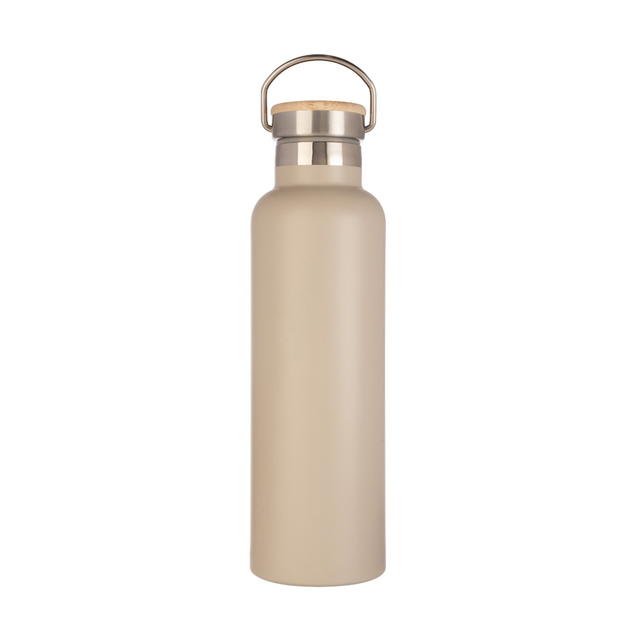 &Again Double Walled 750ml Bottle Bamboo Putty