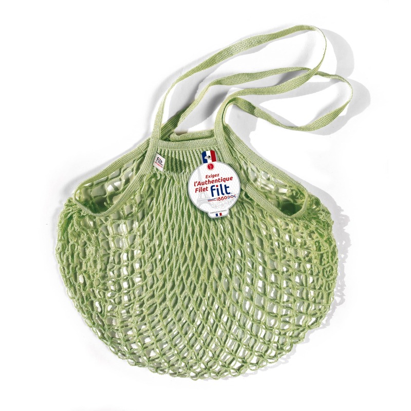 Filt French Market Bag Long Handle Light Green