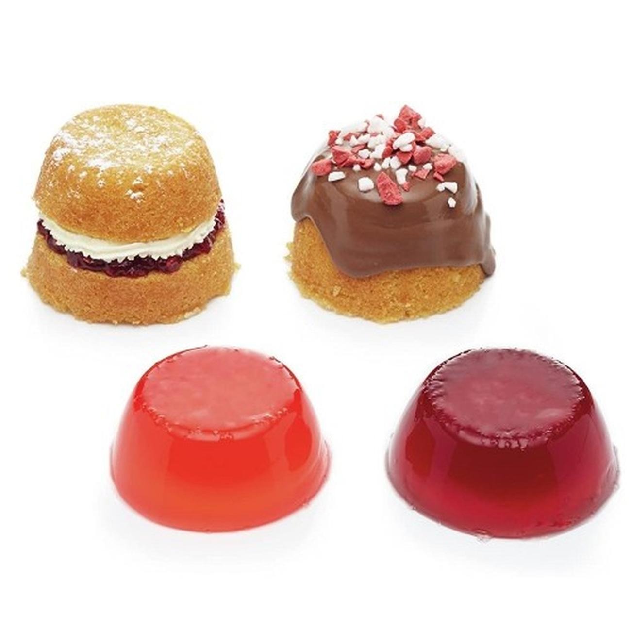 KitchenCraft Mini Pudding Moulds-Set of Four 7.5cm