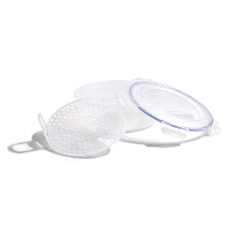 Lock & Lock Classic Round Cake Carrier With Lifting Tray 2.5L