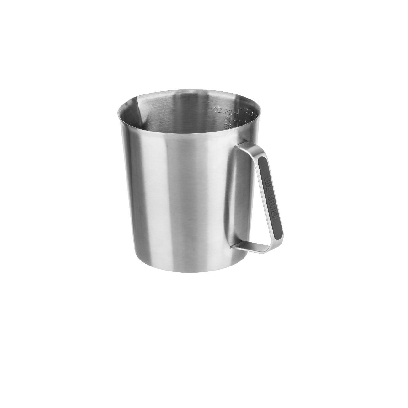 Luxe Stainless Steel Measuring Jug 1L