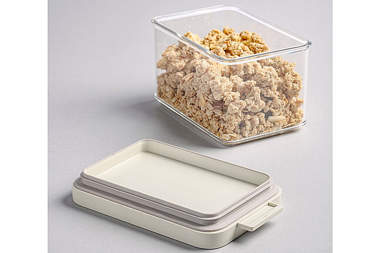 Mepal Omnia Storage Box Rectangular Nordic White 700ml