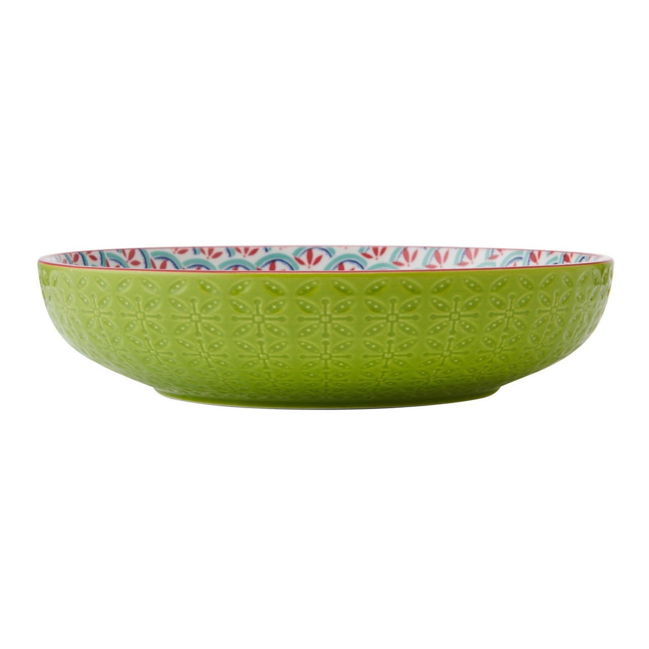 Mikasa Geometric Line Stoneware Bowl