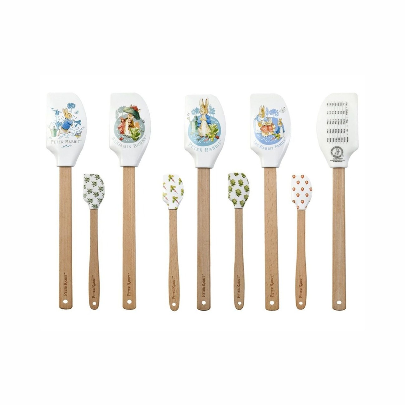 Peter Rabbit Original Silicone Spatula Set of 2