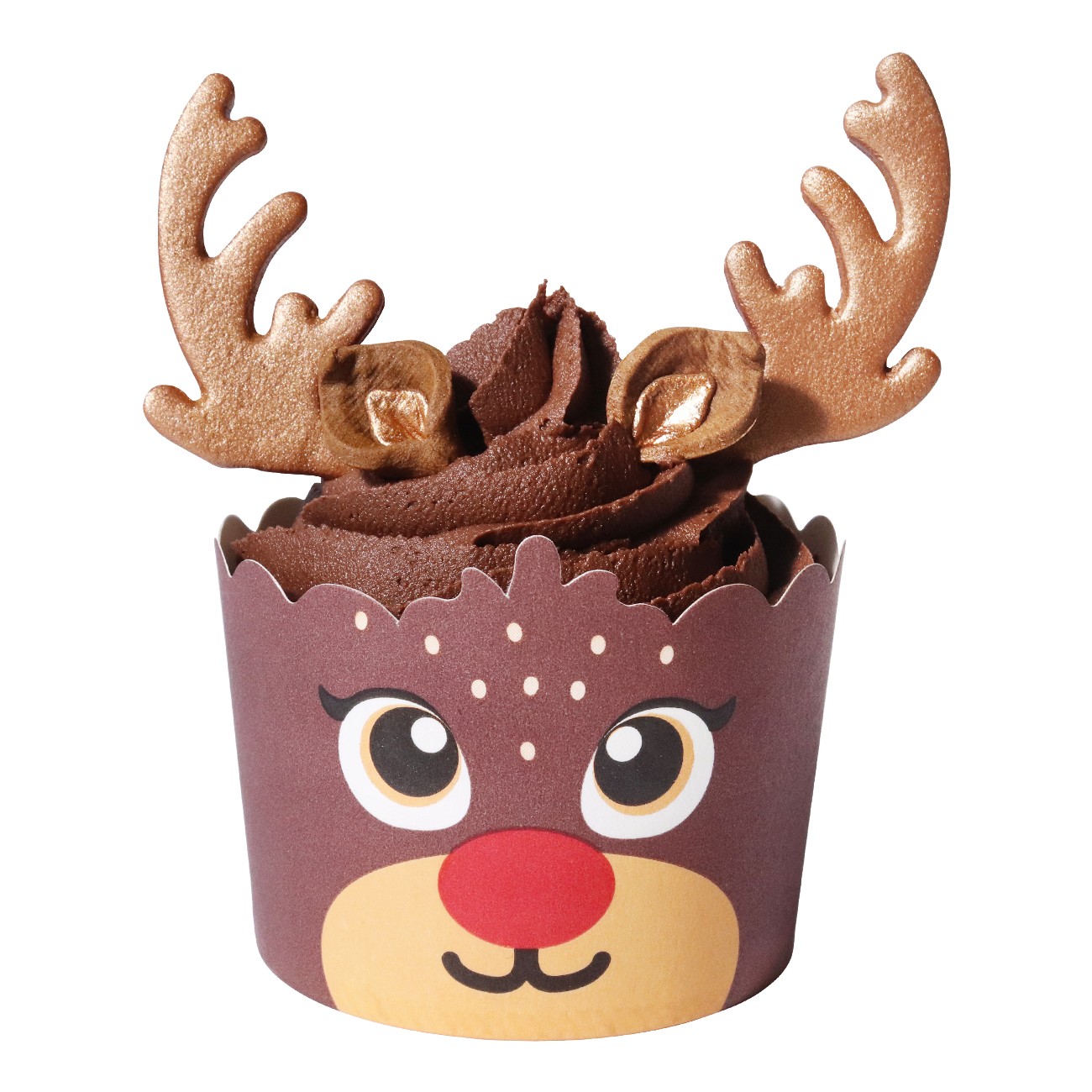 PME Reindeers Christmas Cupcake Decorating Kit