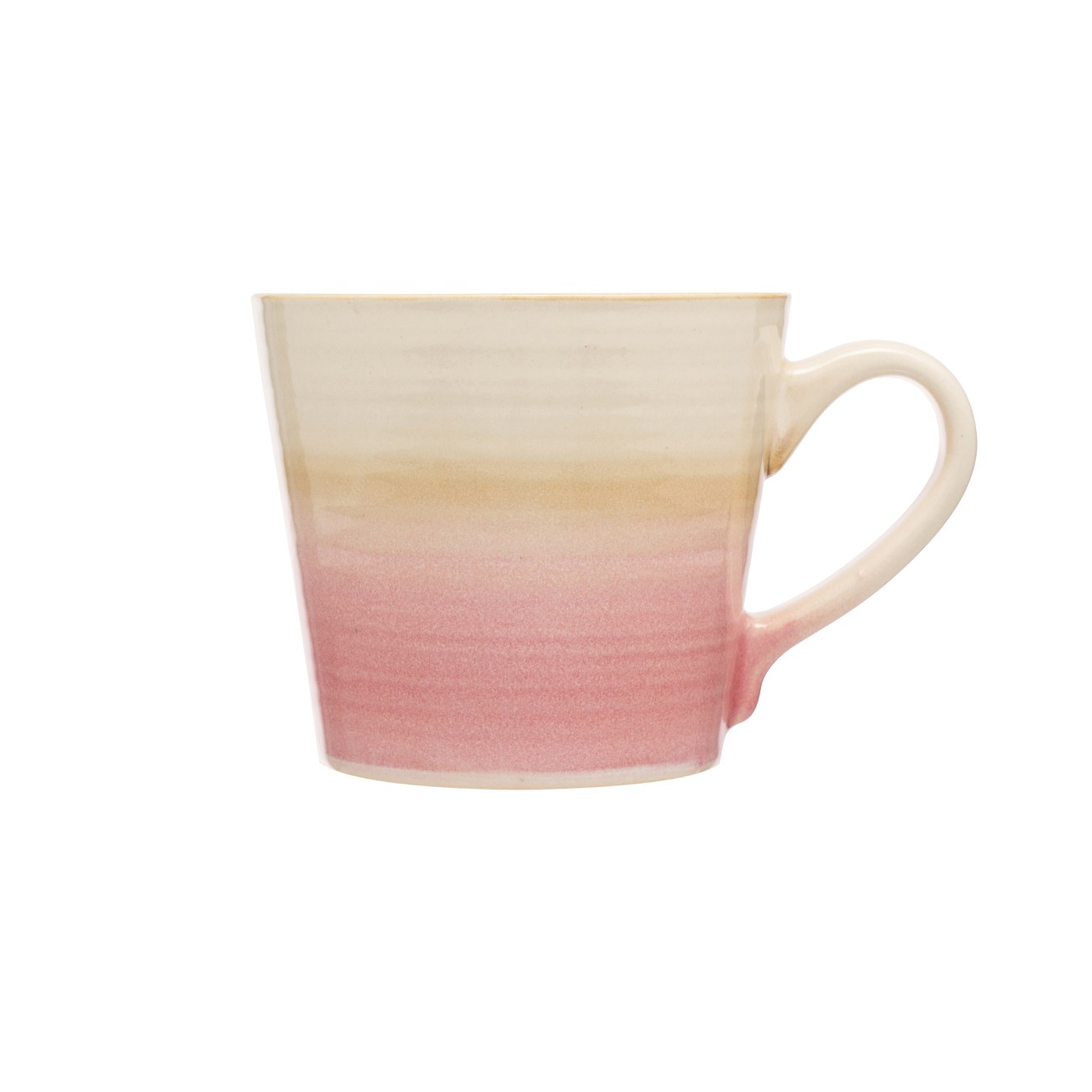Siip Reactive Glaze Mug-Pink Gradient