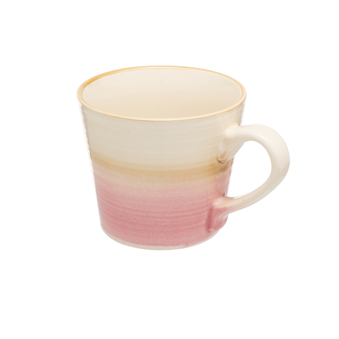 Siip Reactive Glaze Mug-Pink Gradient