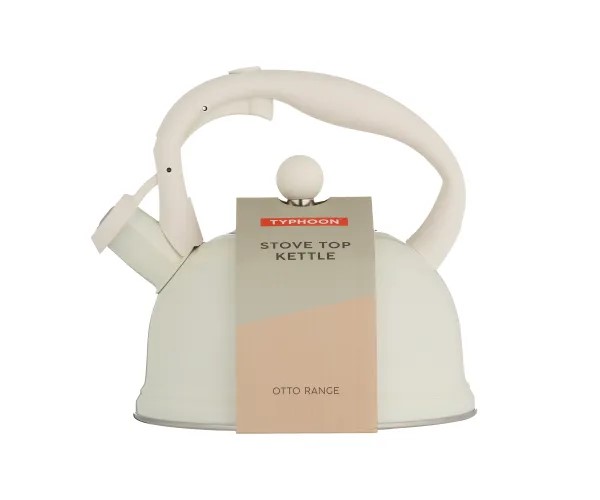 Typhoon Otto Cream Whistling Kettle 1.8L