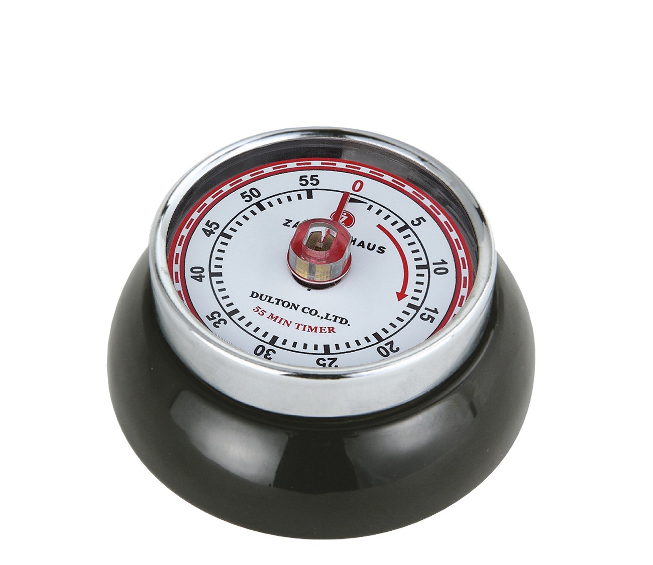 Zassenhaus Black Kitchen Timer Speed