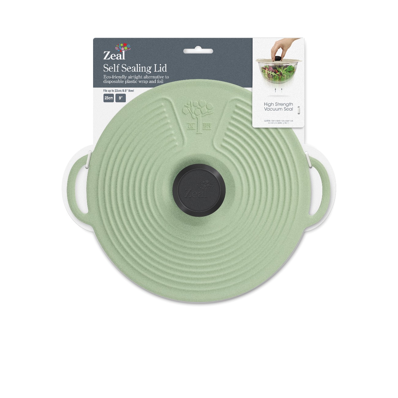 Zeal Silicone Self Sealing Lid 15cm Assorted Colours
